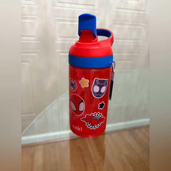 Zak | Other | Kids Spiderman Red And Blue Water Bottle | Poshmark